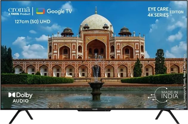 Croma 50UGC024602 50 inch Ultra HD 4K Smart LED TV Price in India 2025 ...