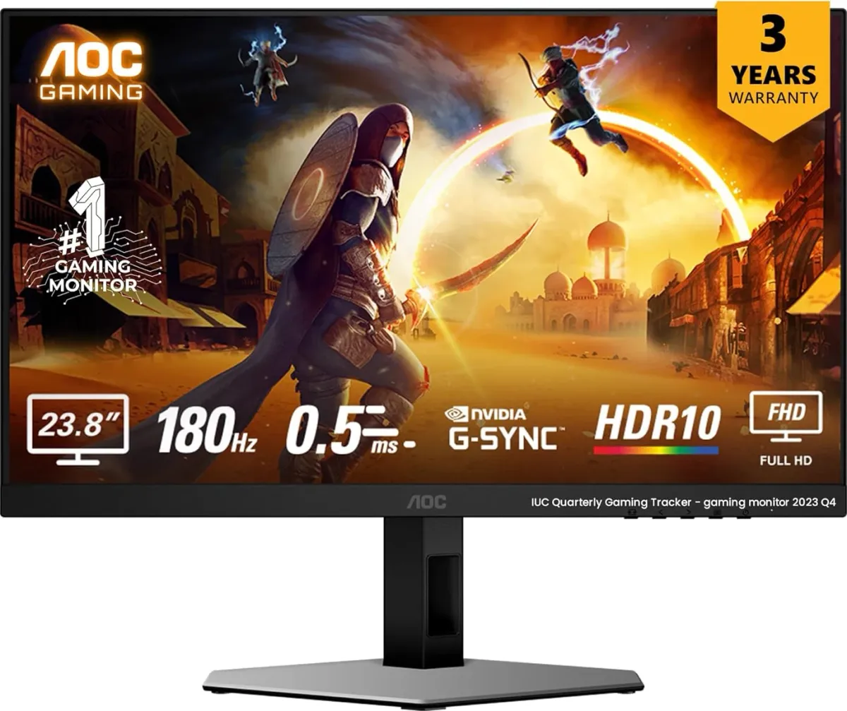 AOC 24G4E 23.8 inch Full HD Gaming Monitor - Price in India (Jun 2026 ...