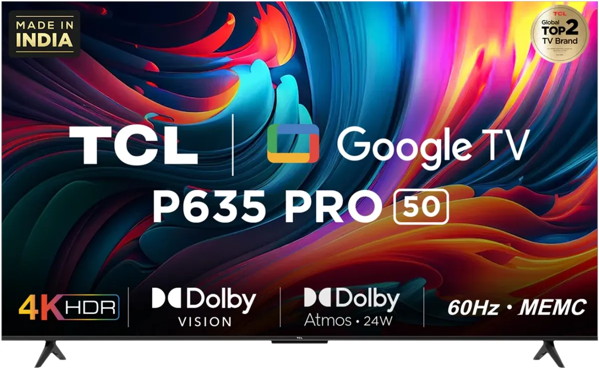 TCL P635 Pro 50 inch Ultra HD 4K Smart LED TV (50P635Pro) - Price in ...