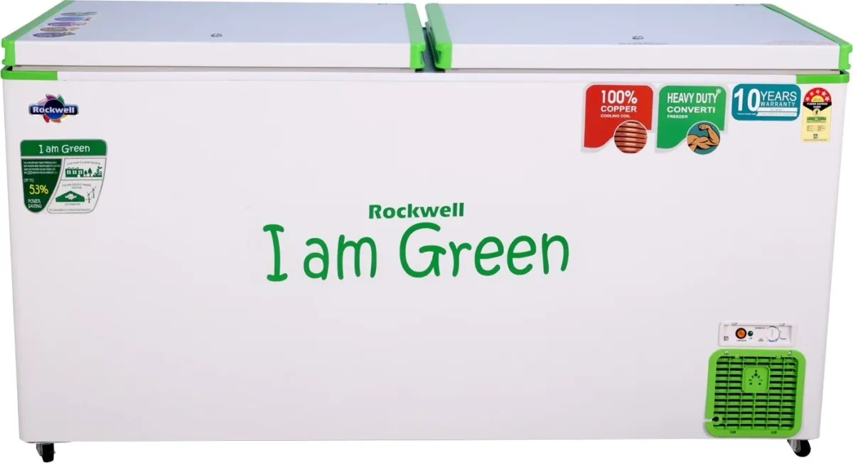 Rockwell GFR550DDUC 480 L Double Door Deep Freezer - Price in India ...