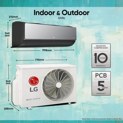 Lg inverter ac 1.5 ton store