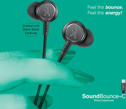 FINGERS Soundbounce Type-C Wired Earphones Price in India 2025, Full ...