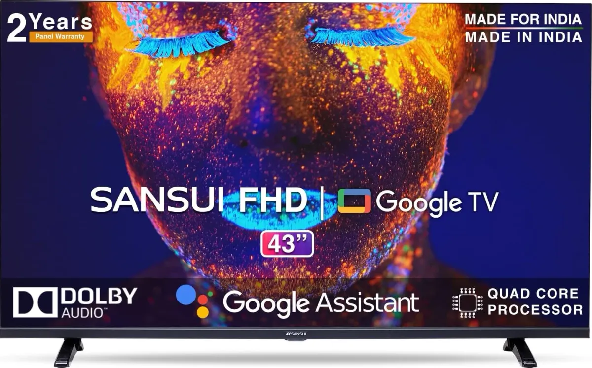 Sansui JSW43GSFHD 43 inch Full HD Smart LED TV Price in India 2025 ...