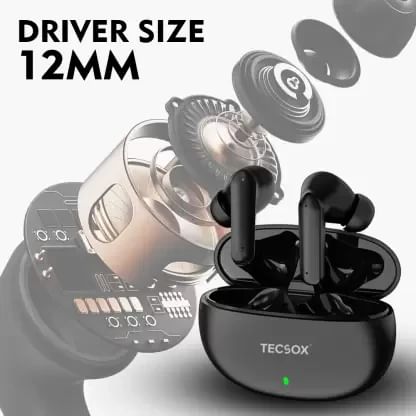TecSox Fire True Wireless Earbuds Price in India 2024, Full Specs ...