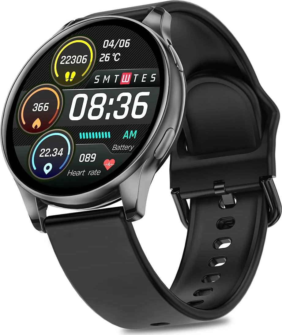 pTron Pulsefit Classic Smartwatch Price in India 2025, Full Specs ...