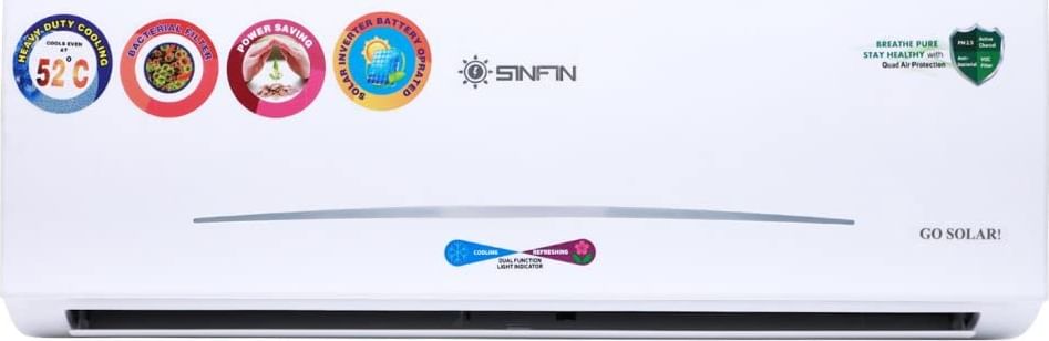Sinfin ‎Magic Cool Pro 1.5 Ton 5 Star Hybrid Solar Split AC Price in ...