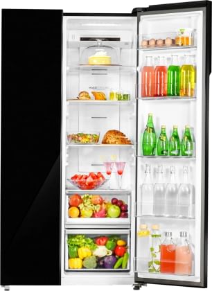 Haier HRS-682KGU1 602 L Side by Side Refrigerator Price in India 2025 ...