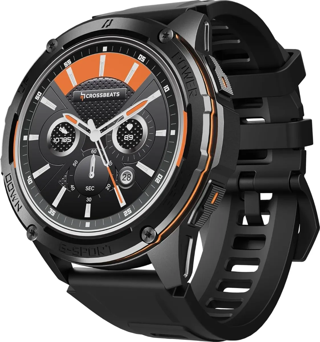 Crossbeats Armour Pro Smartwatch - Price in India (May 2026), Specs ...