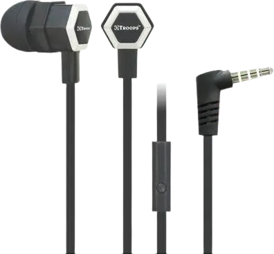 TP TROOPS TP-7057 Wired Earphones Price in India 2025, Full Specs ...