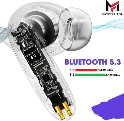 Microflash D79 True Wireless Earbuds Price in India 2024, Full Specs ...