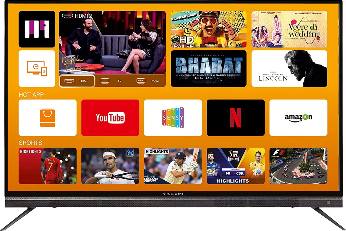 Kevin KN65HDR 65-inche Ultra HD 4K Smart LED TV - Price in India (Mar ...