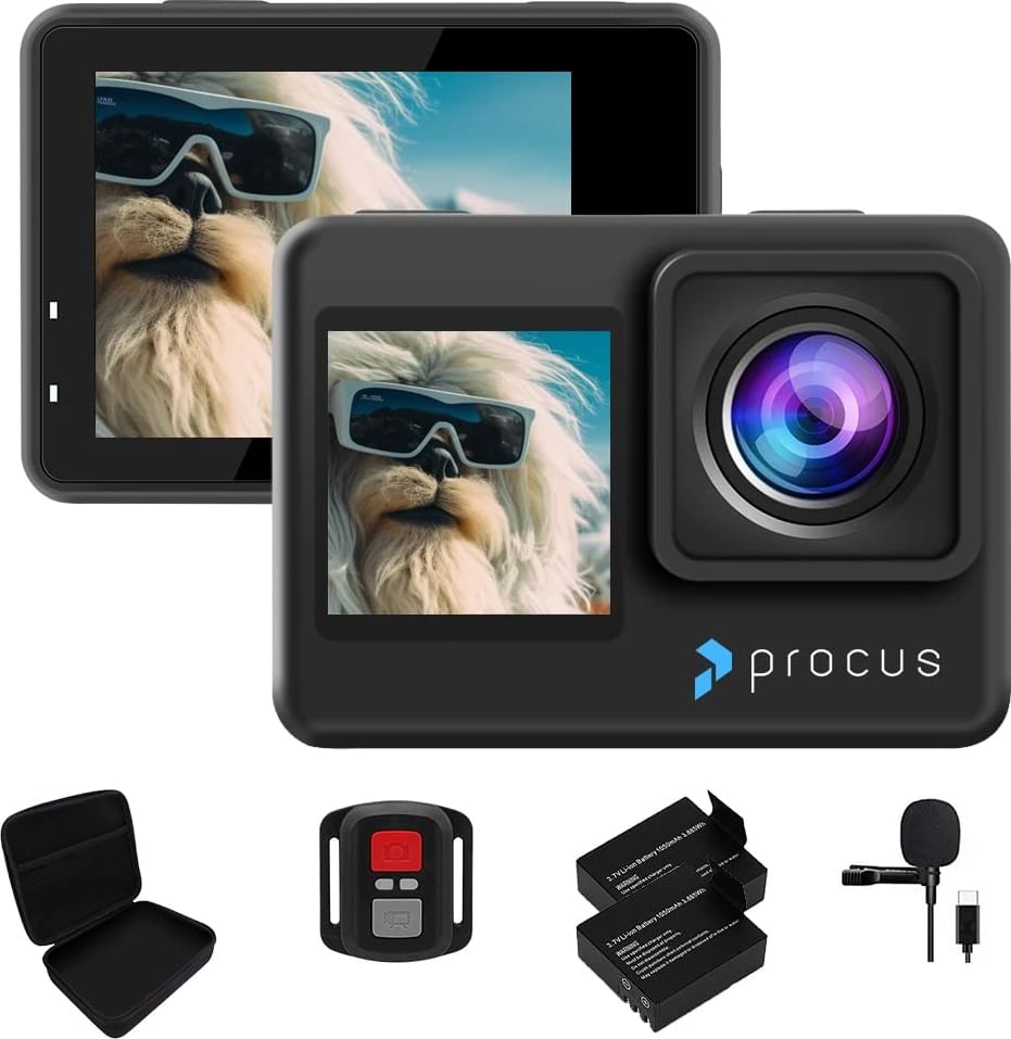 Procus Yeti 48MP Sports & Action Camera Price in India 2025, Full Specs ...