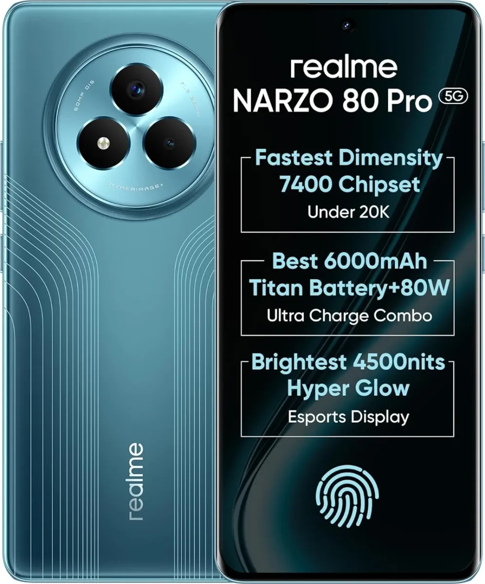 Realme Narzo 80 Pro 5G (12GB RAM + 256GB) Price in India 2025 - Full Specs, Features & Price ...