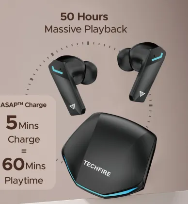 Techfire Bullets 201 True Wireless Earbuds Price in India 2025, Full ...