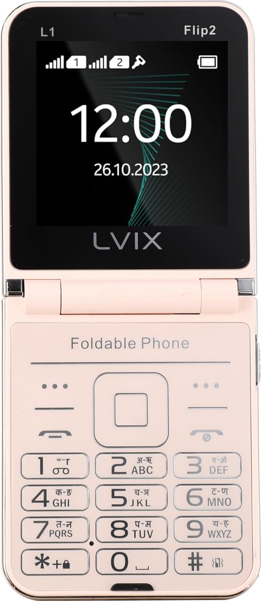 Lvix L1 Flip 2 Price in India 2025, Full Specs & Review | Smartprix