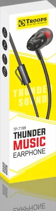 TP TROOPS TP-7199 Wired Earphones Price in India 2025, Full Specs ...