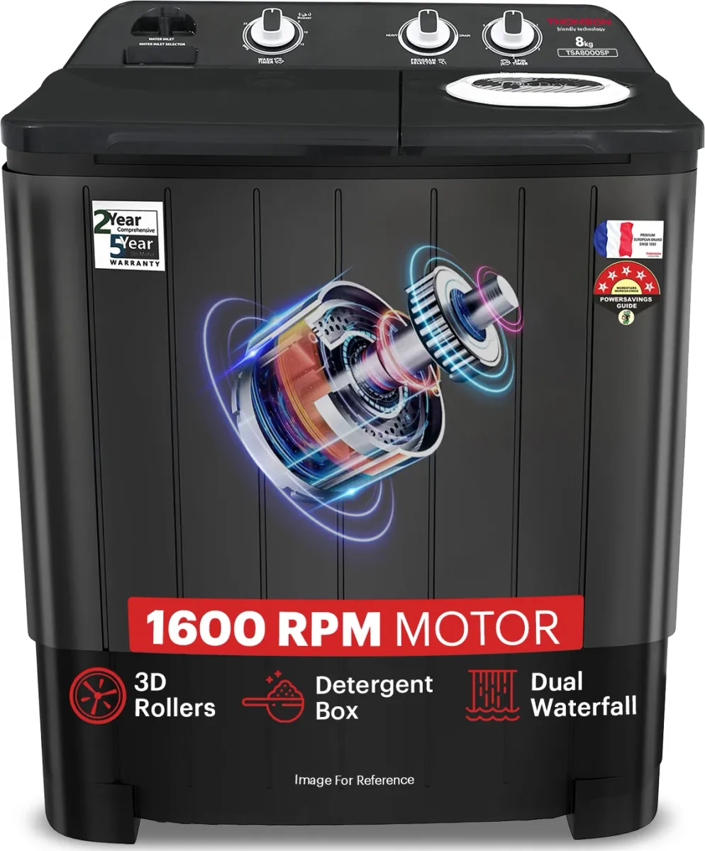 Thomson TSA8000SP 8 kg Semi Automatic Washing Machine Price in India ...