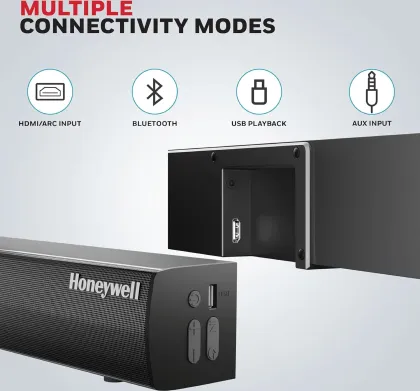 Honeywell Suono P3000 80W Soundbar - Price in India (May 2026), Specs ...