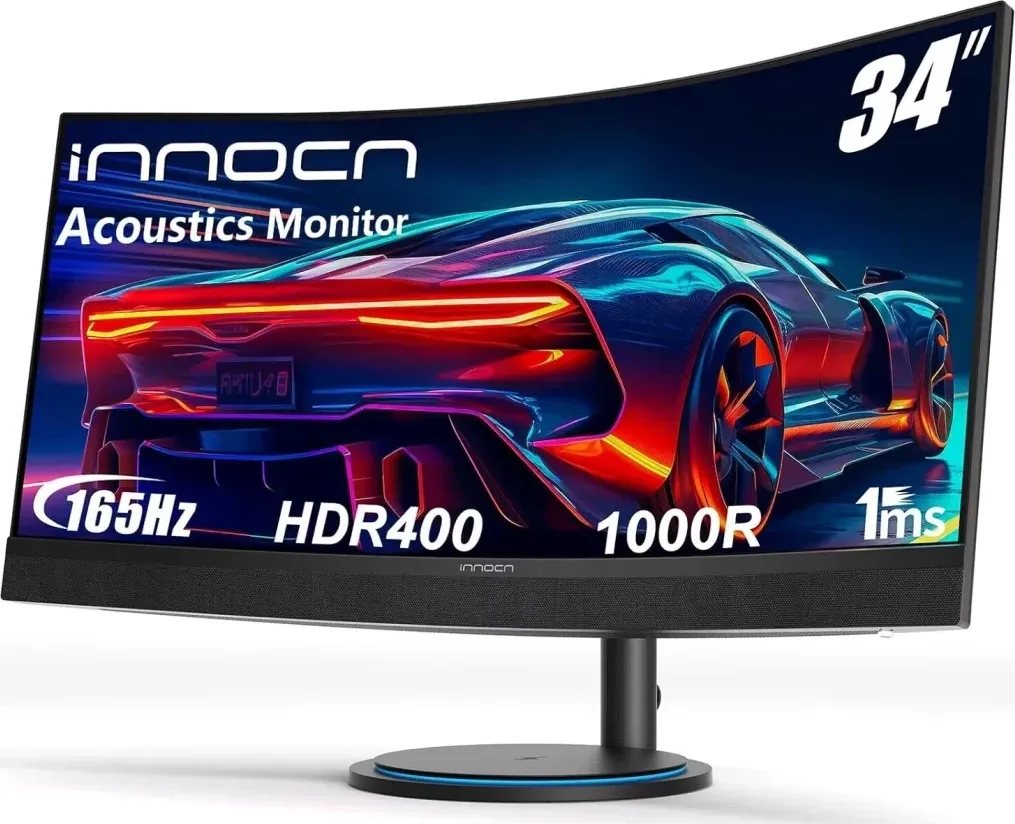 Innocn 34G1R 34 inch WQHD Curved Monitor - Price in India (Apr 2026 ...