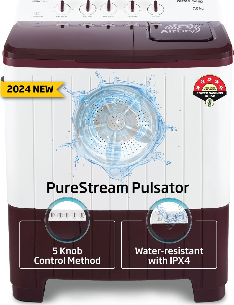 Voltas Beko WTT70UHA 7 Kg Semi Automatic Washing Machine Price in India ...
