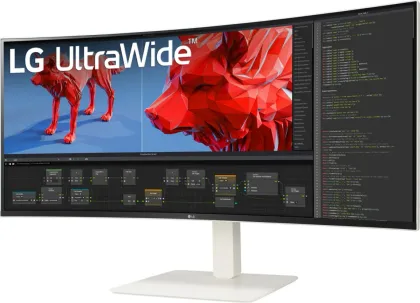 LG 38WR85QC-W 38 inch WQHD+ Curved Monitor - Price in India (May 2026 ...