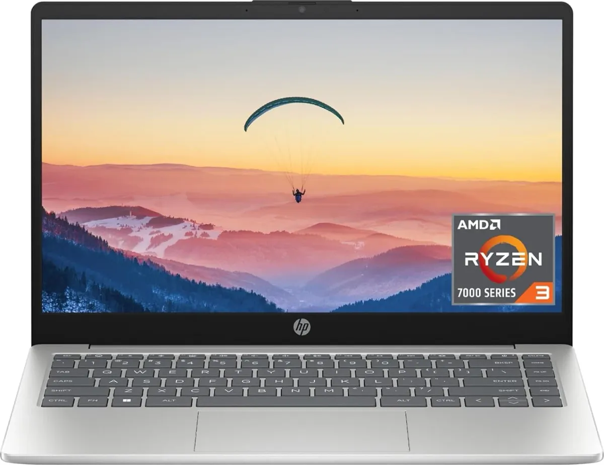 HP 14-em0030ca Laptop (AMD Ryzen 3 7320U/ 8GB/ 256GB SSD/ Win11 Home ...