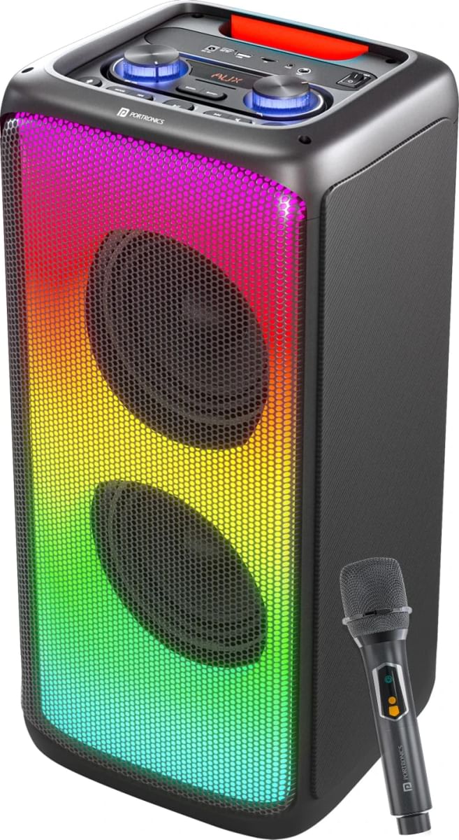 Portronics Iron Beats 250W Bluetooth Speaker Price in India 2024, Full ...