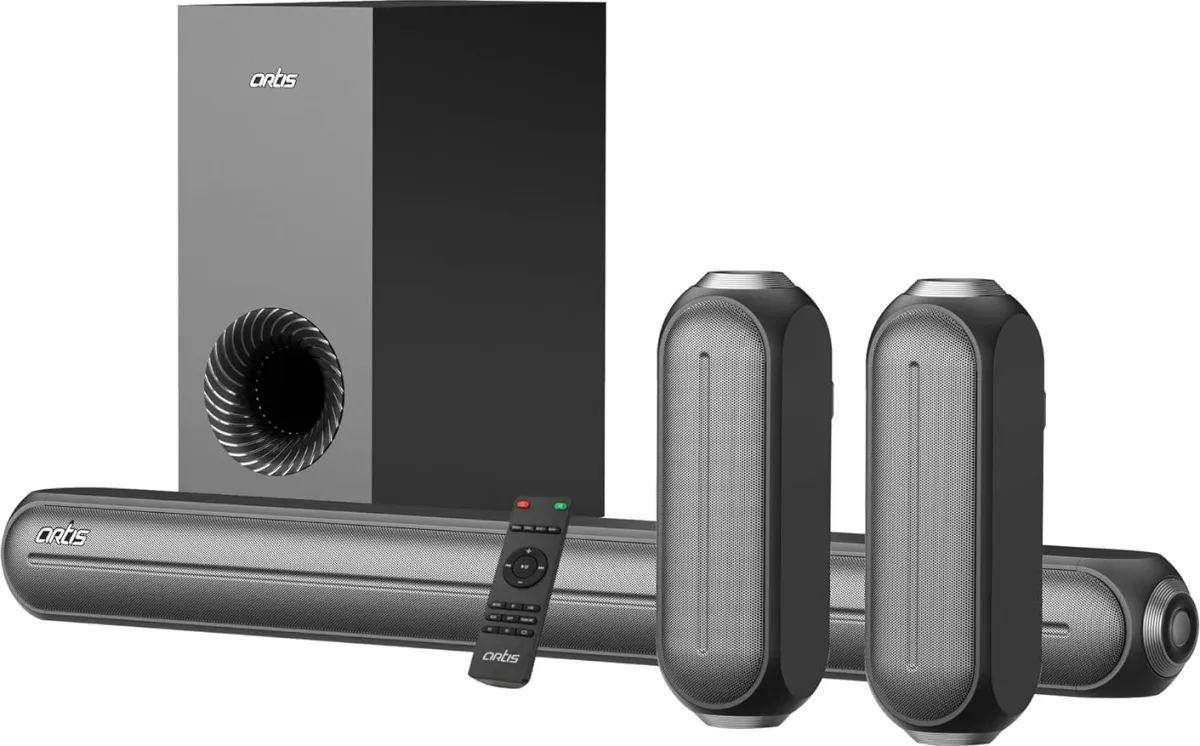Artis SoundHub 510 500W Bluetooth Soundbar Price in India 2025, Full ...