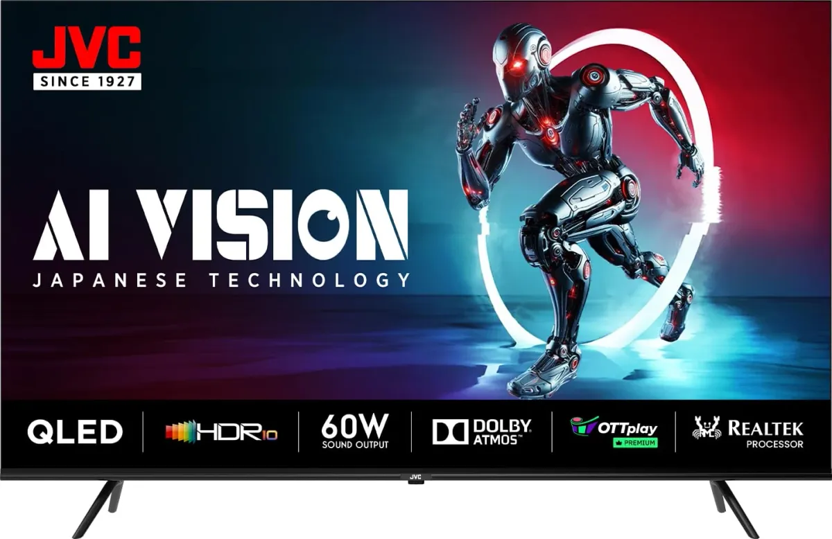 JVC 55NQ7165C 55 inch Ultra HD 4K Smart QLED TV Price in India 2025 ...