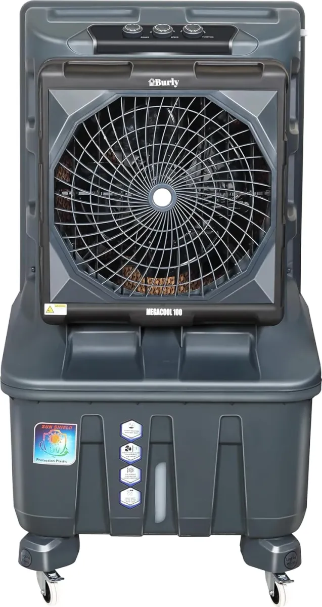 Burly Megacool 100 L Desert Air Cooler Price in India 2025, Full Specs ...