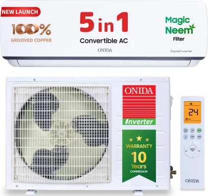 Onida IR103CRS 0.8 Ton 3 Star 2025 Inverter Split AC Price in India ...