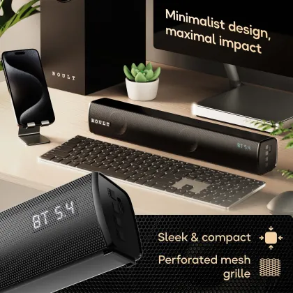 Boult Bassbox X60 60W Bluetooth Soundbar Price in India 2025, Full ...