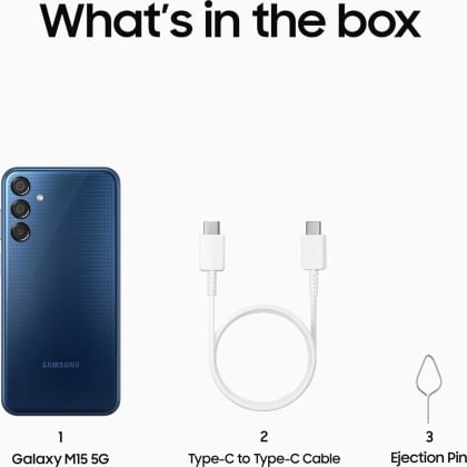 Samsung Galaxy M15 5G (8GB RAM + 128GB) Price in India 2025, Full Specs ...