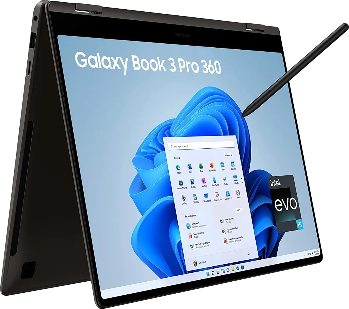 Samsung Galaxy Book 3 Pro 360 NP960QFG-KA2IN Laptop (13th Gen Core i5 ...