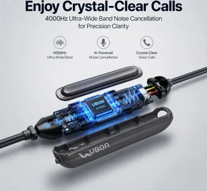 Ubon CL-825 Wireless Neckband - Price in India (Jun 2026), Specs ...