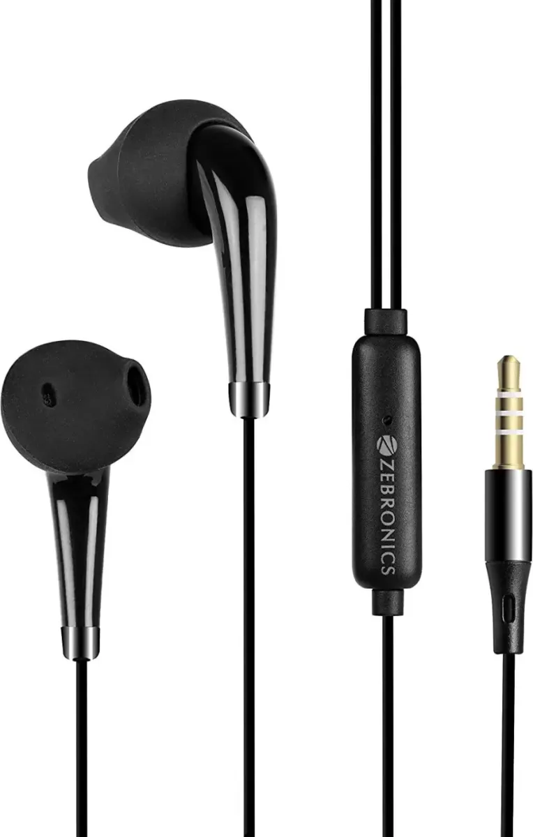 Zebronics Zeb Calyx Wired Earphones Price in India 2025, Full Specs ...