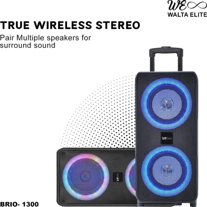 Walta Elite Brio 1300 70W Bluetooth Speaker Price in India 2025, Full ...