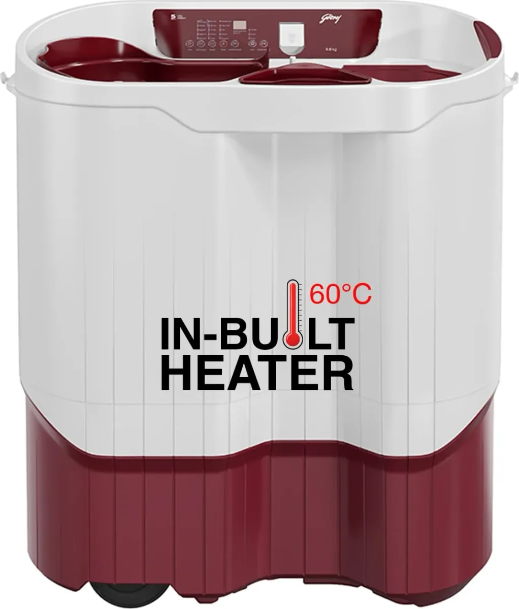 Godrej ‎‎WS EDGE DIGI 90 5.0 PB2 M WNRD 9 Kg 5 Star Semi Automatic ...