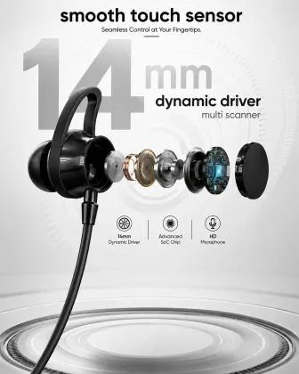 Ubon CL-50 Magnet Wireless Neckband - Price in India (Jun 2026), Specs ...