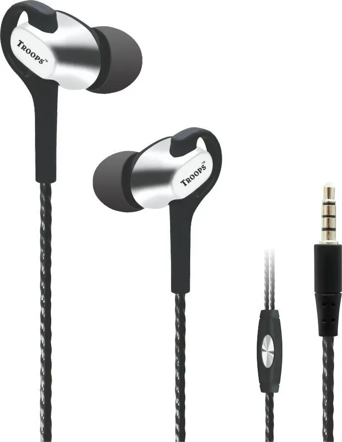 TP TROOPS TP-7068 Wired Earphones Price in India 2025, Full Specs ...