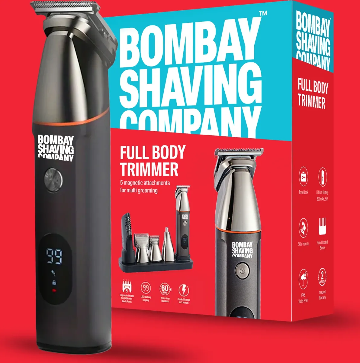 Bombay Shaving Company Full Body Trimmer - Price in India (Apr 2026 ...