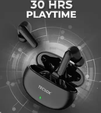 TecSox Fire True Wireless Earbuds Price in India 2024, Full Specs ...