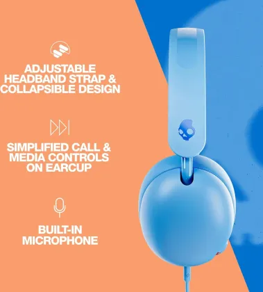 Skullcandy Grom Wired Headphones - Price in India (Jun 2026), Specs ...