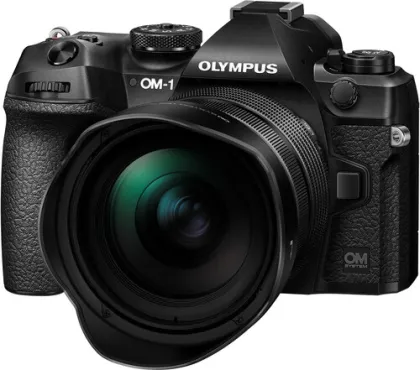 Olympus OM-1 20 MP Mirrorless Camera with M.Zuiko Digital 12-40 mm F/2. ...