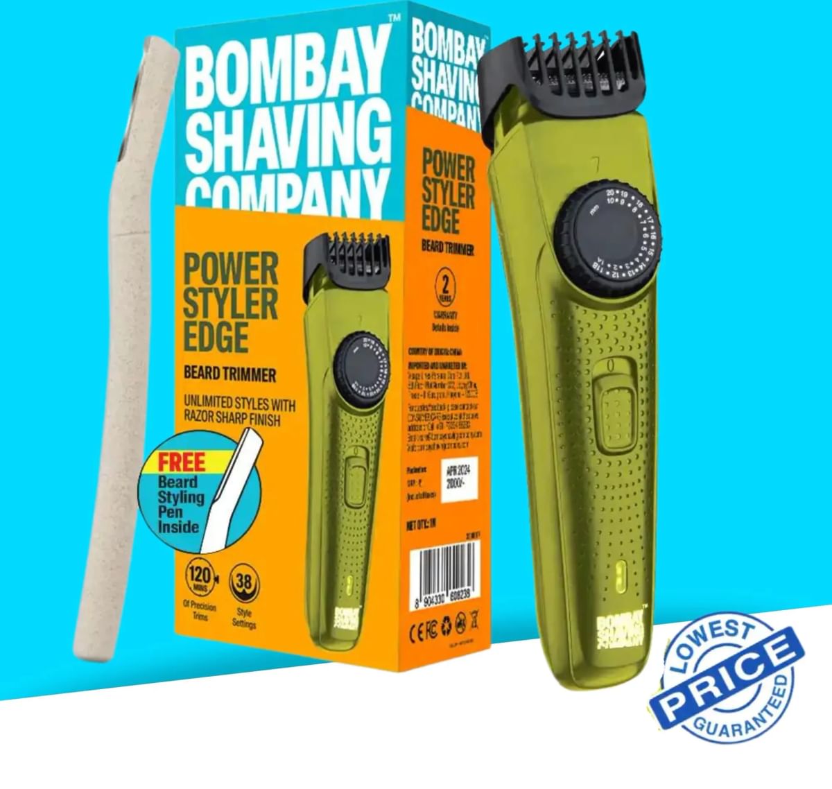 Bombay Shaving Company Power Styler Edge Trimmer Price in India 2025 ...
