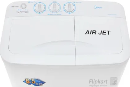 Carrier Midea MWMSA065M02 6.5kg Semi Automatic Top Load Washing Machine ...