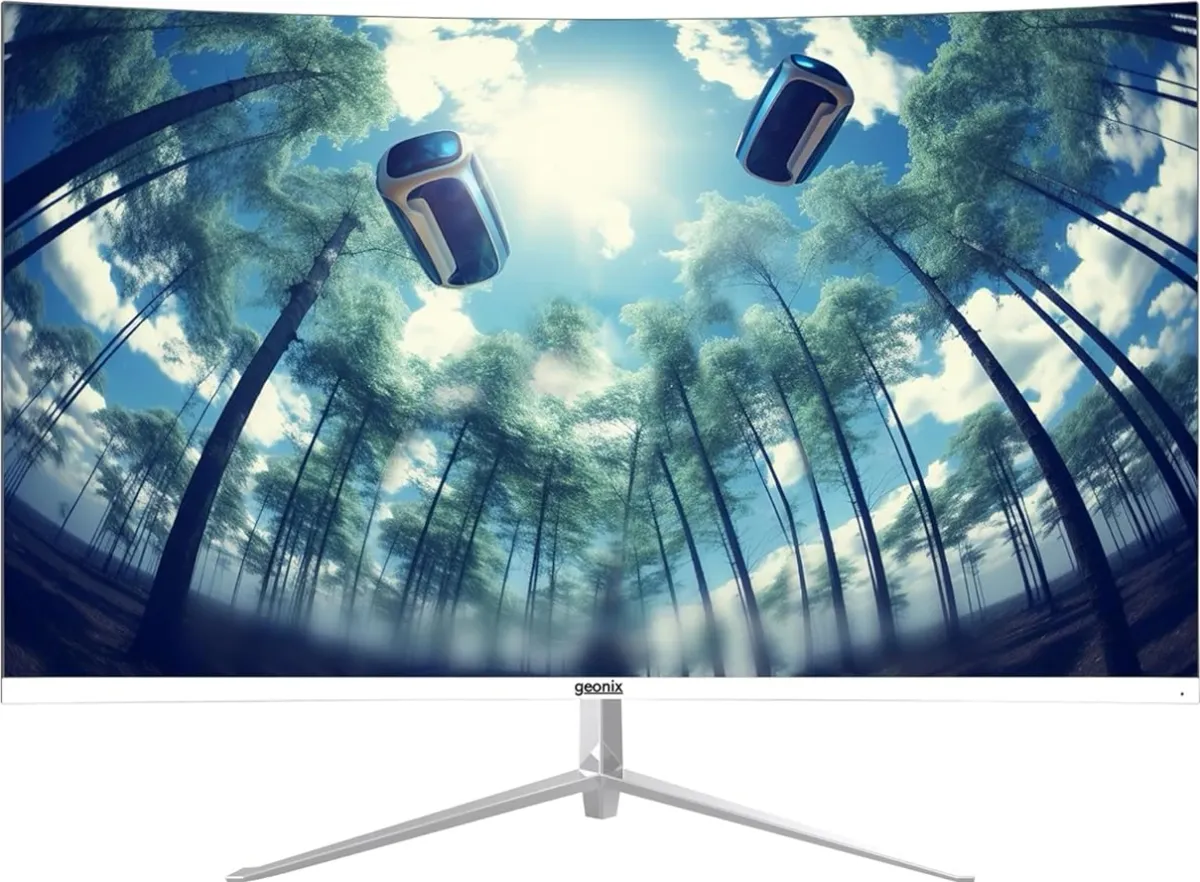 Geonix Argon GXTF-WVHDF32 32 inch Full HD Curved Monitor Price in India ...