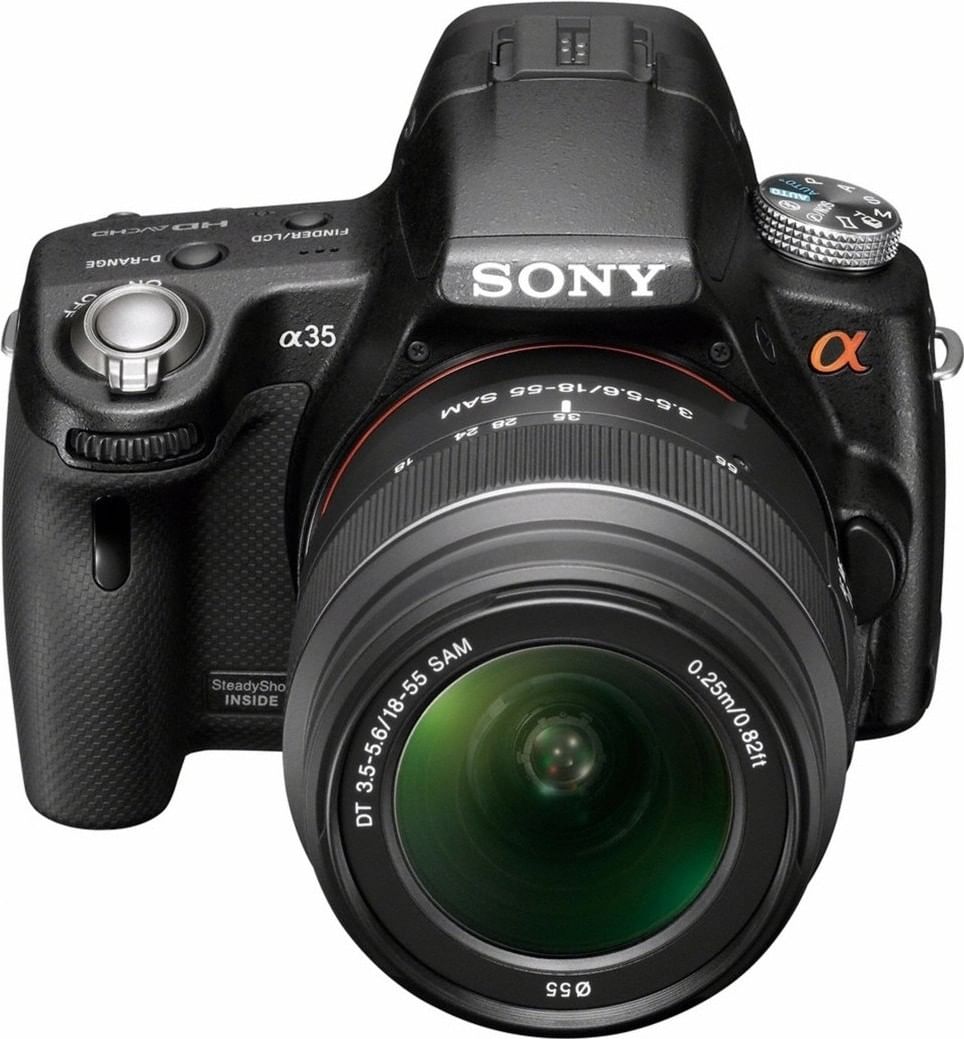 Sony Alpha SLT A-35 16.2 MP DSLR Camera (18-55mm Lens) Best Price in ...
