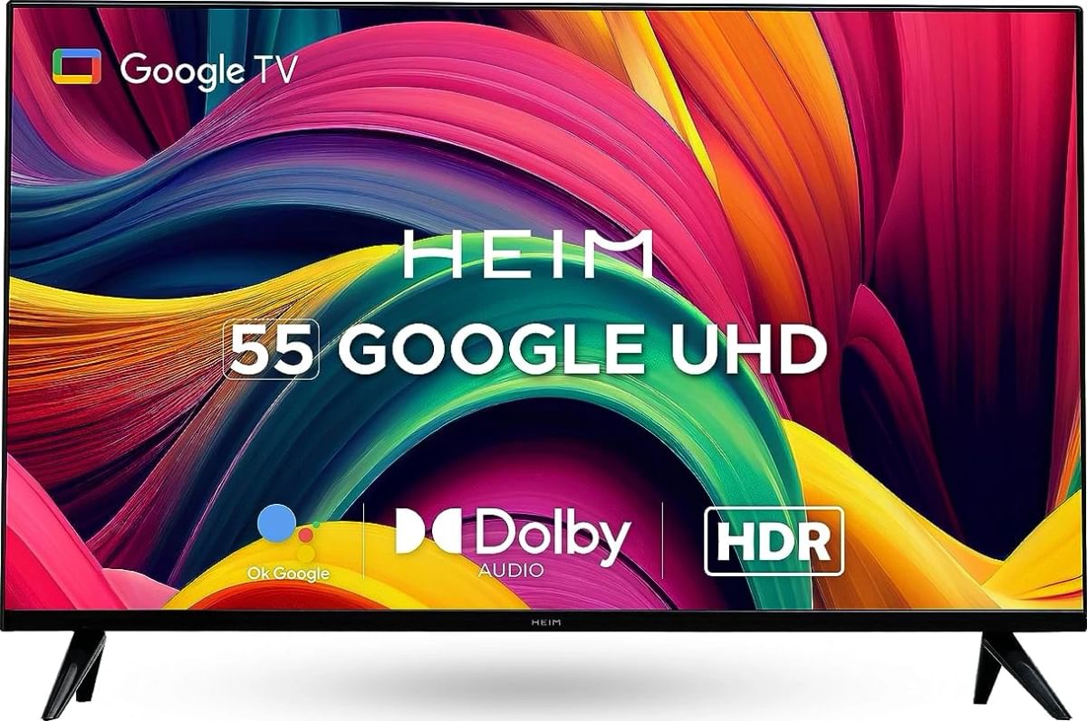 HEIM 55 UHGAVE 55 inch Ultra HD Smart LED TV Price in India 2024, Full Specs & Review | Smartprix