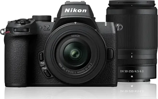 Nikon Z50II 21MP Mirrorless Camera with NIKKOR Z DX 16-50mm VR Lens & Z DX 50-250mm Lens Price ...